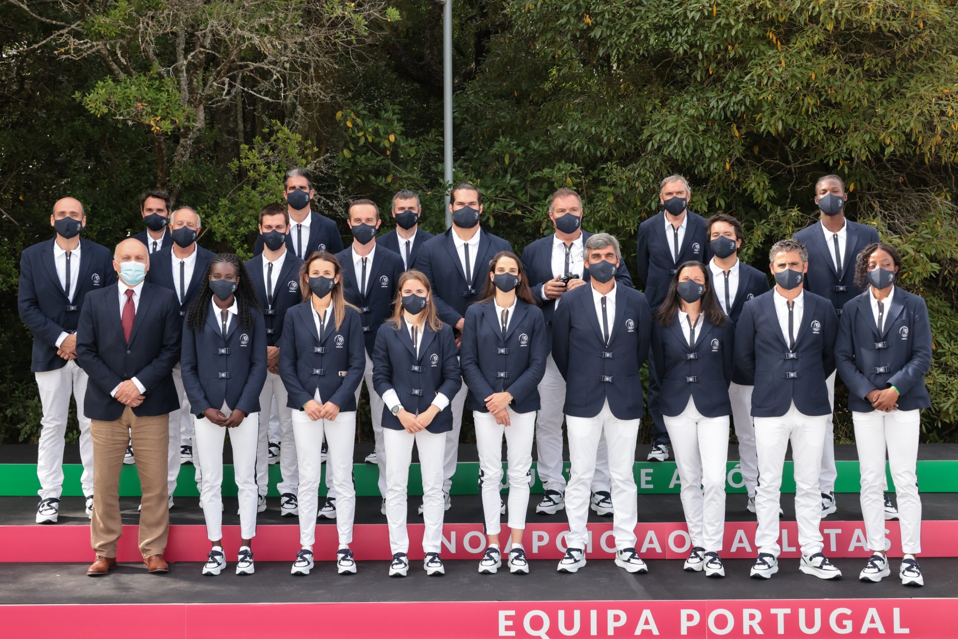 Equipa de Portugal cumprimenta Presidente da República • FPA