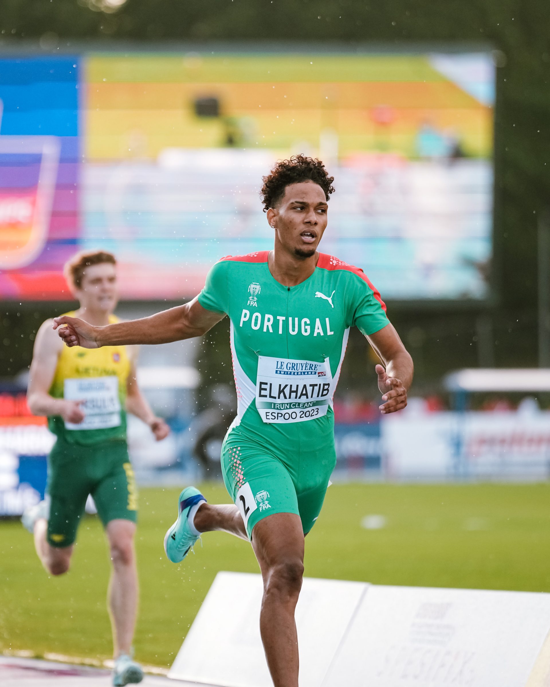 Recorde nacional sub-23 para Omar Elkhatib • FPA