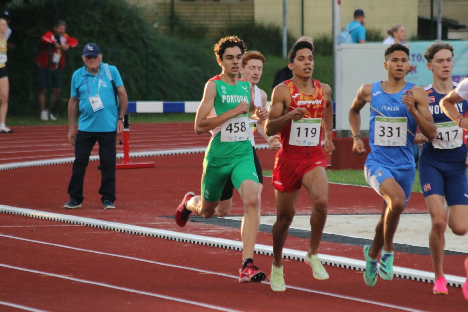 Nuno Cordeiro oitavo nos 800 metros do FOJE • FPA