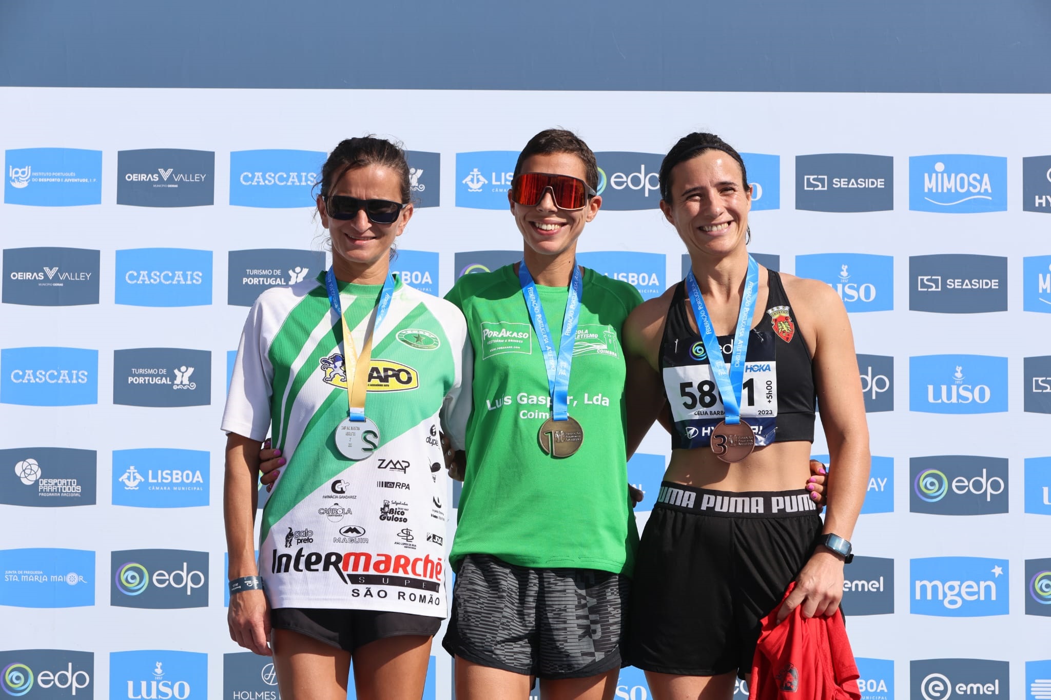 José Sousa e Jennifer Maia campeões nacionais de maratona • FPA