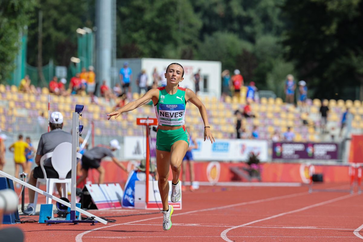 Cristina Neves na final dos 400 metros barreiras nos Europeus Sub-18 • FPA